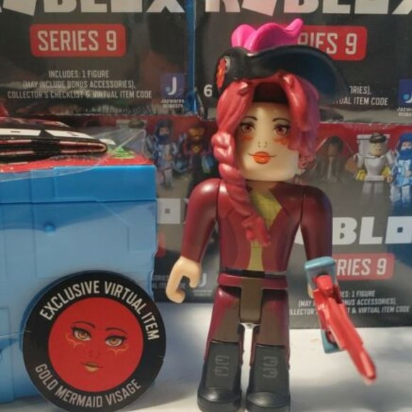 jazwares | Other | Gold Mermaid Visage Virtual Toy Code Face | Poshmark